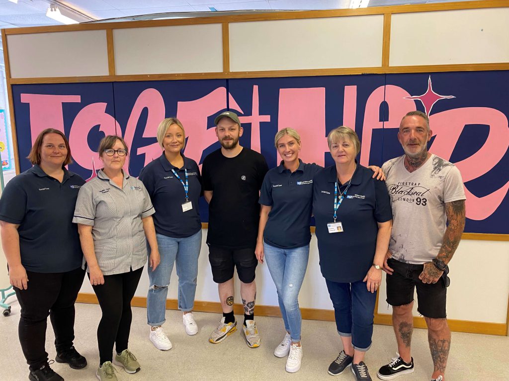 Street Artists Volunteer to Give Community Disability Centre A ...