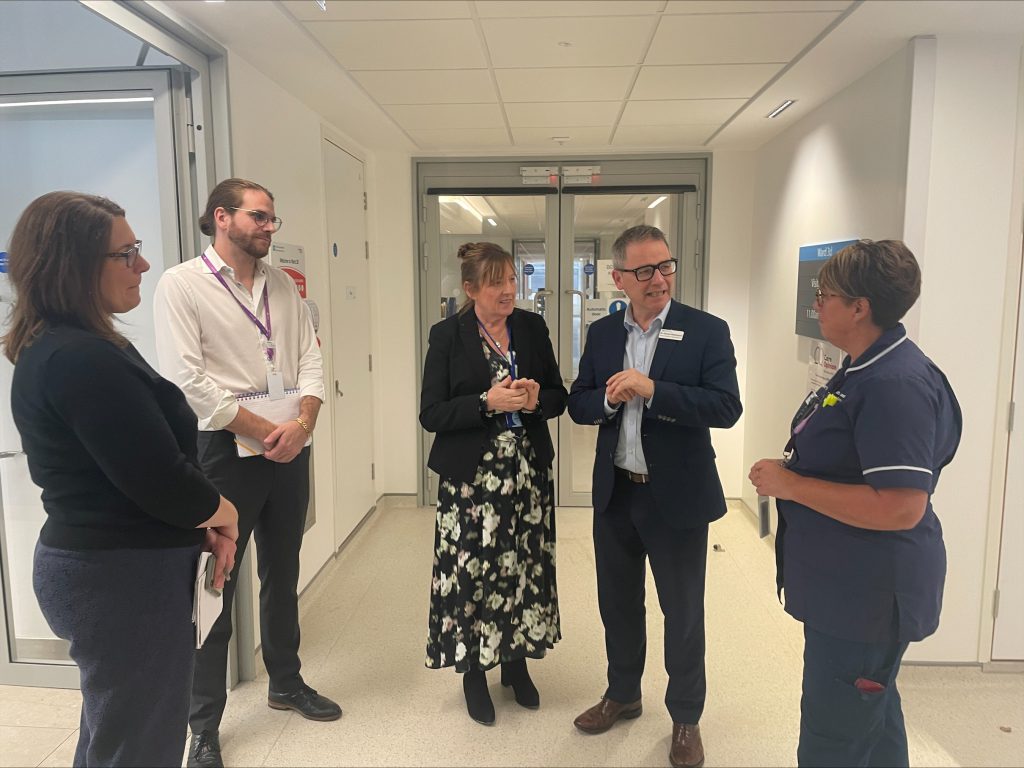 Chief Nursing Officer Has First-Hand Look at Trust's Revolutionary ...