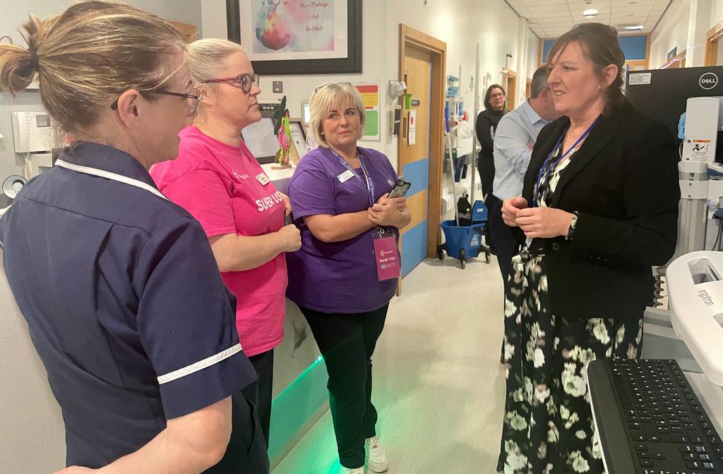 Chief Nursing Officer Has First-Hand Look at Trust's Revolutionary ...