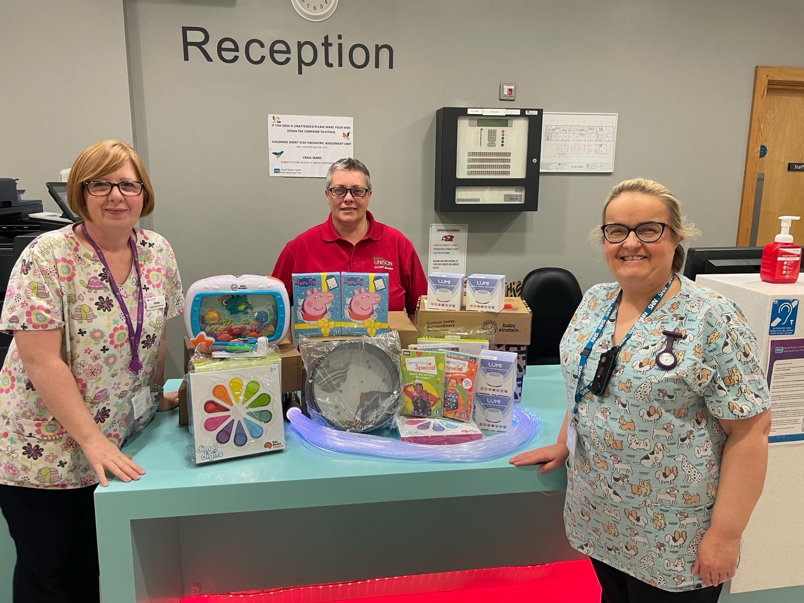 Ulster Hospital’s Children’s Ward Welcomes Generous Donation Of Sensory ...