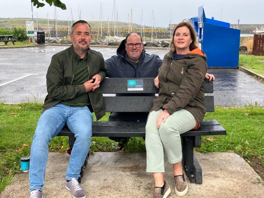 Forming Connections: Ardglass ‘Chatty Bench’ gets People Talking ...