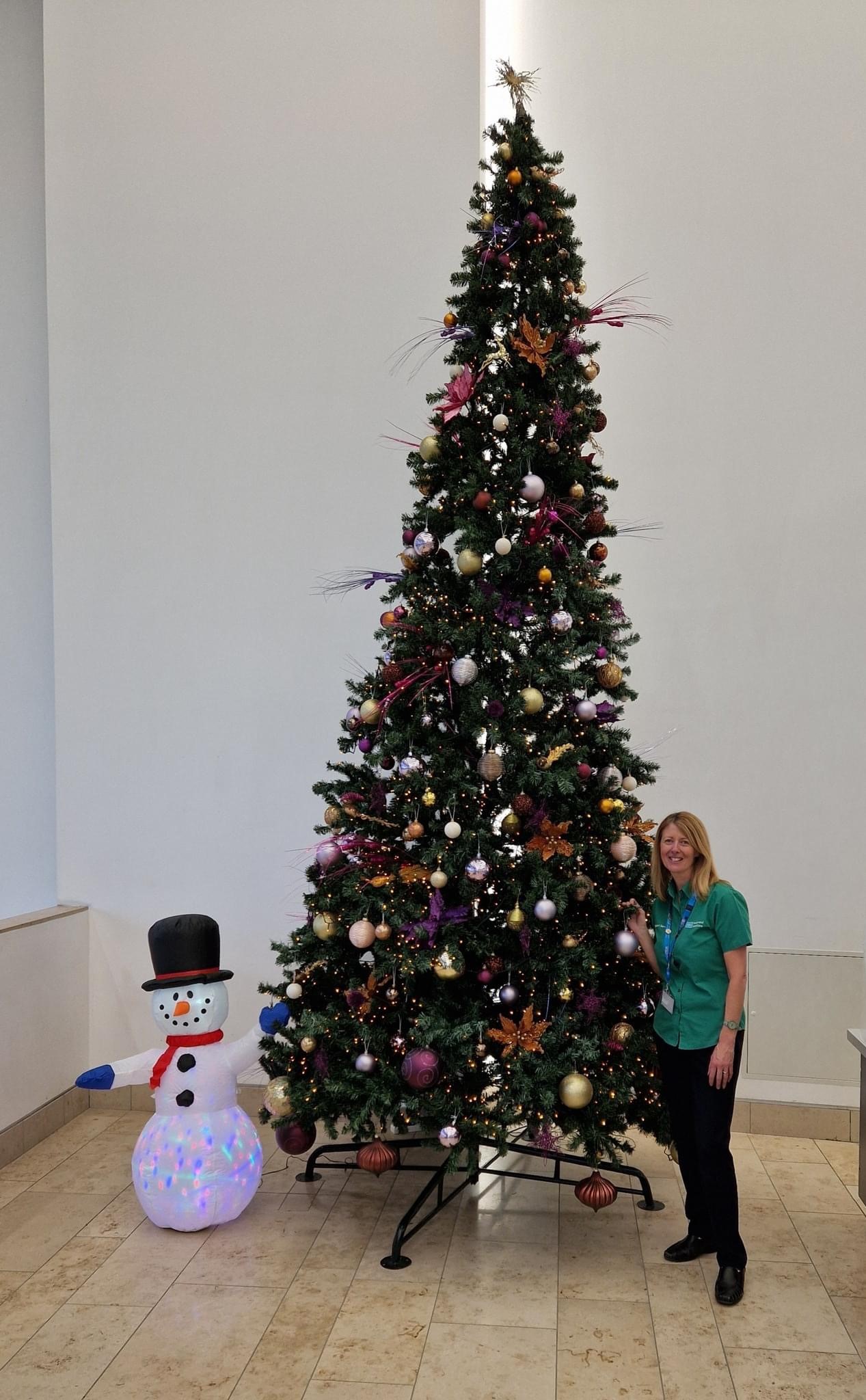 A Decade of Dedication Decorating the Ulster Hospital Christmas Tree ...