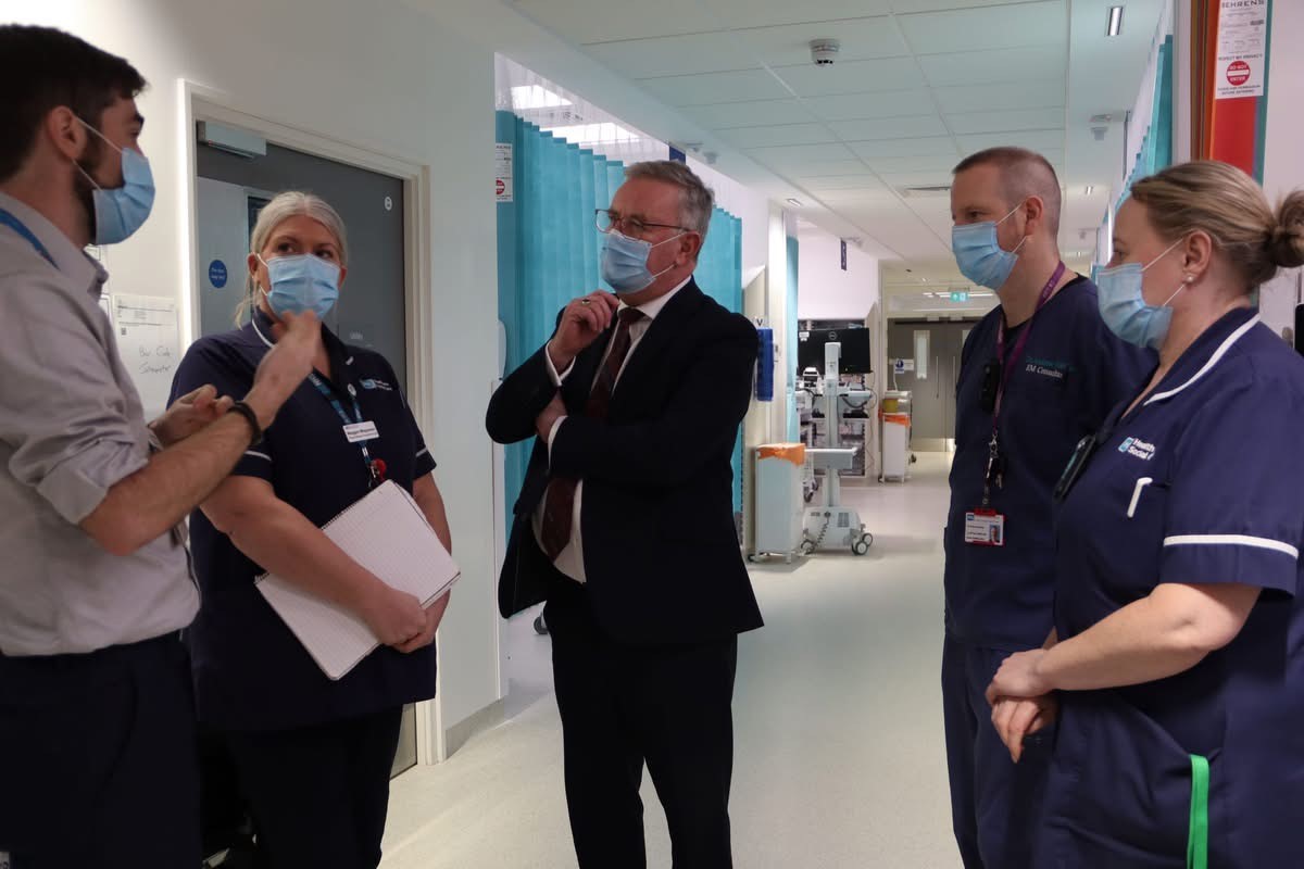 Health Minister Praises Staff during Ulster Hospital Emergency ...