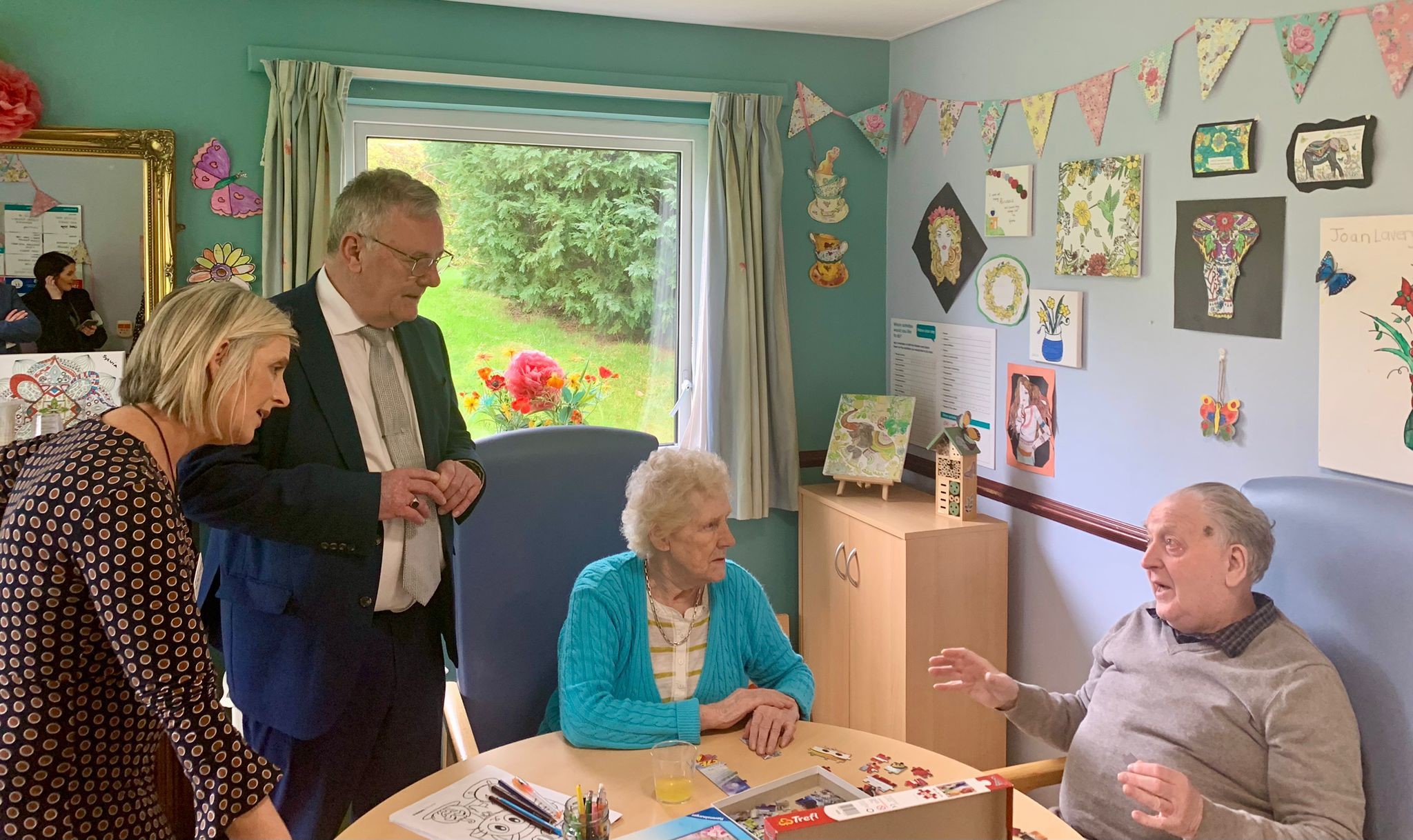 Health Minister Warmly Welcomed at Lisburn’s Laurelhill House Care Home ...