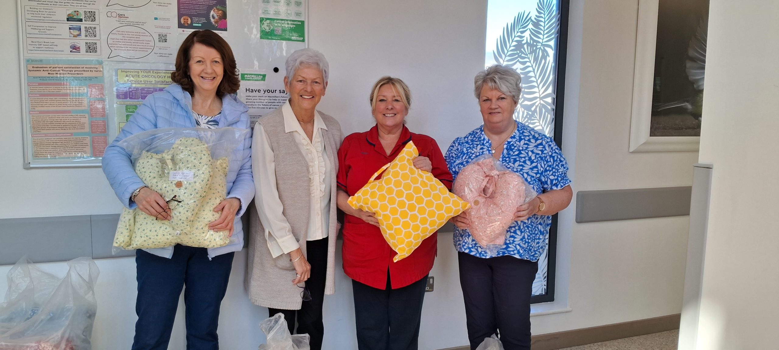 Kindhearted Crafters Offer Stitches of Support to Ulster Hospital’s Macmillan Unit - South ...