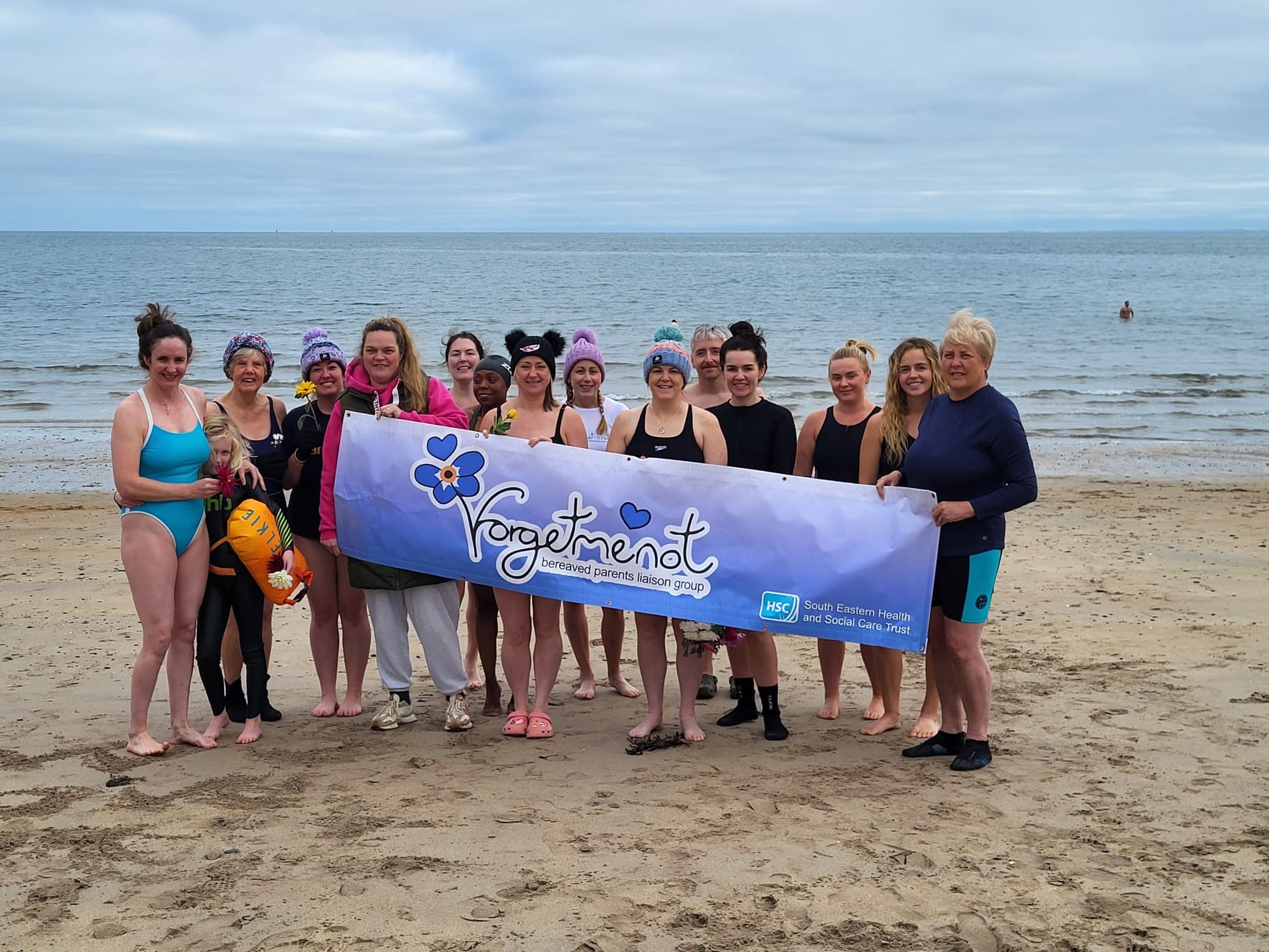 Sea Swim Brings Ulster Hospital’s Forget Me Not Group Together on Baby ...