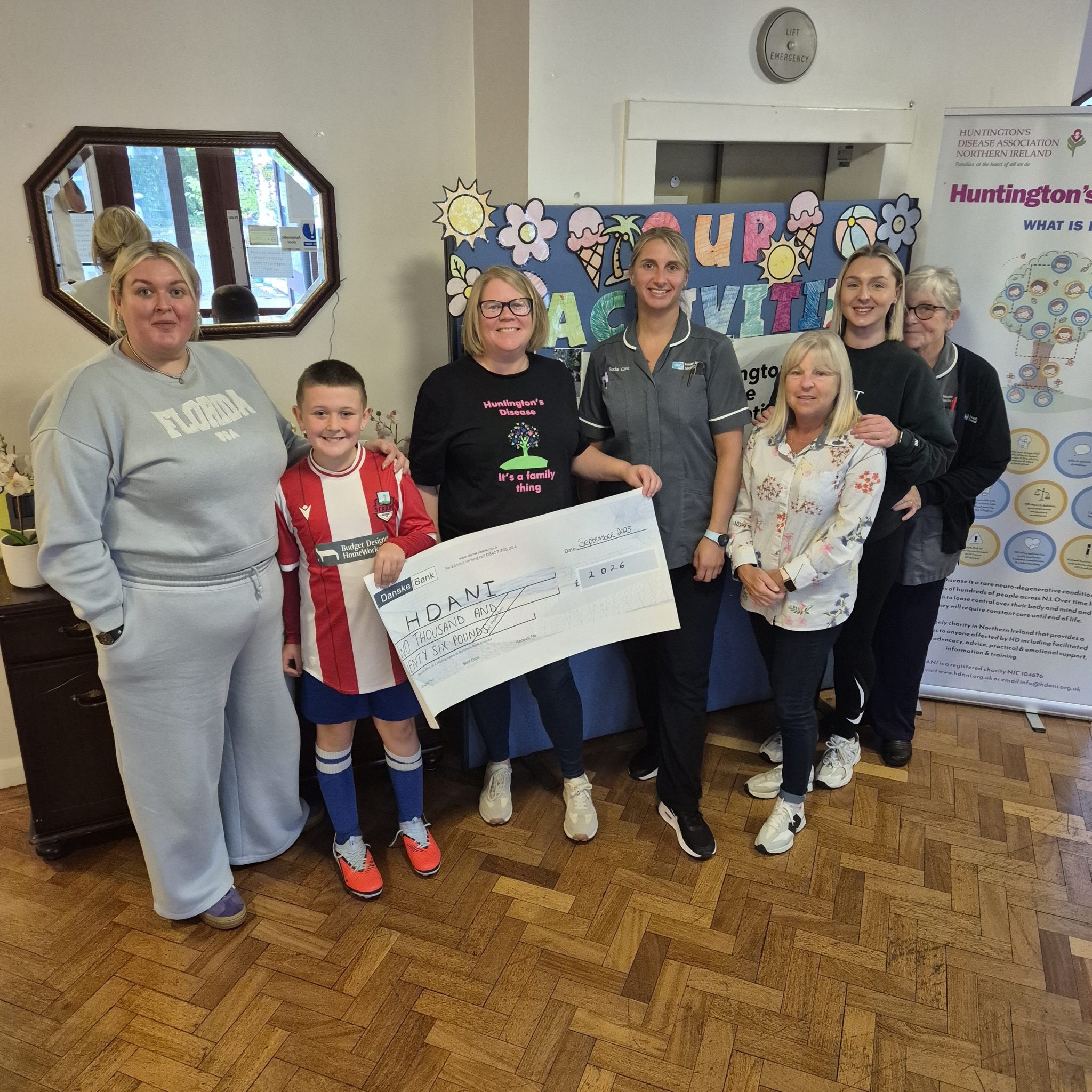 Northfield House Staff Raise Vital Funds for Huntington’s Disease NI ...