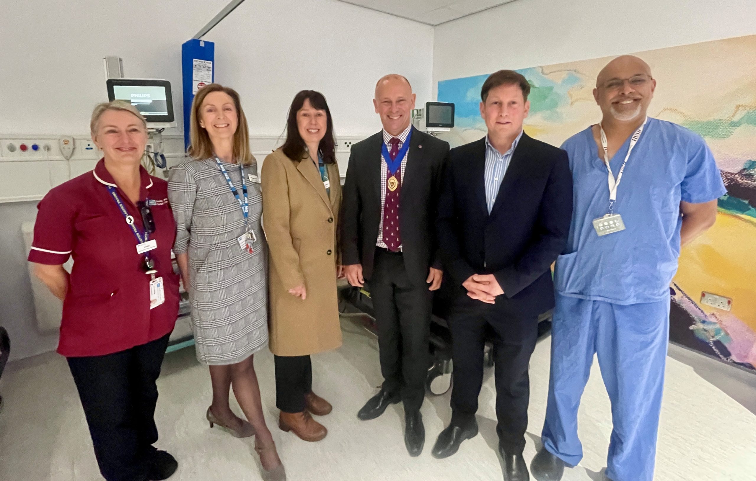 Ulster Hospital Regional Plastic Surgery Trauma Unit Welcomes President ...