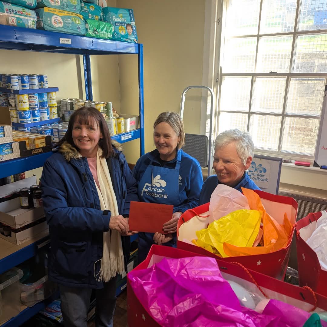 Trust Wellbeing Team Delivers Festive Donation to Downpatrick Foodbank ...