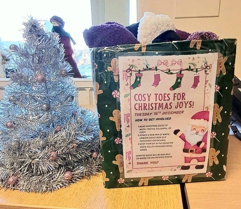 Christmas ‘Cosy Toes’ Initiative Brings Warmth & Comfort to Patients in ...